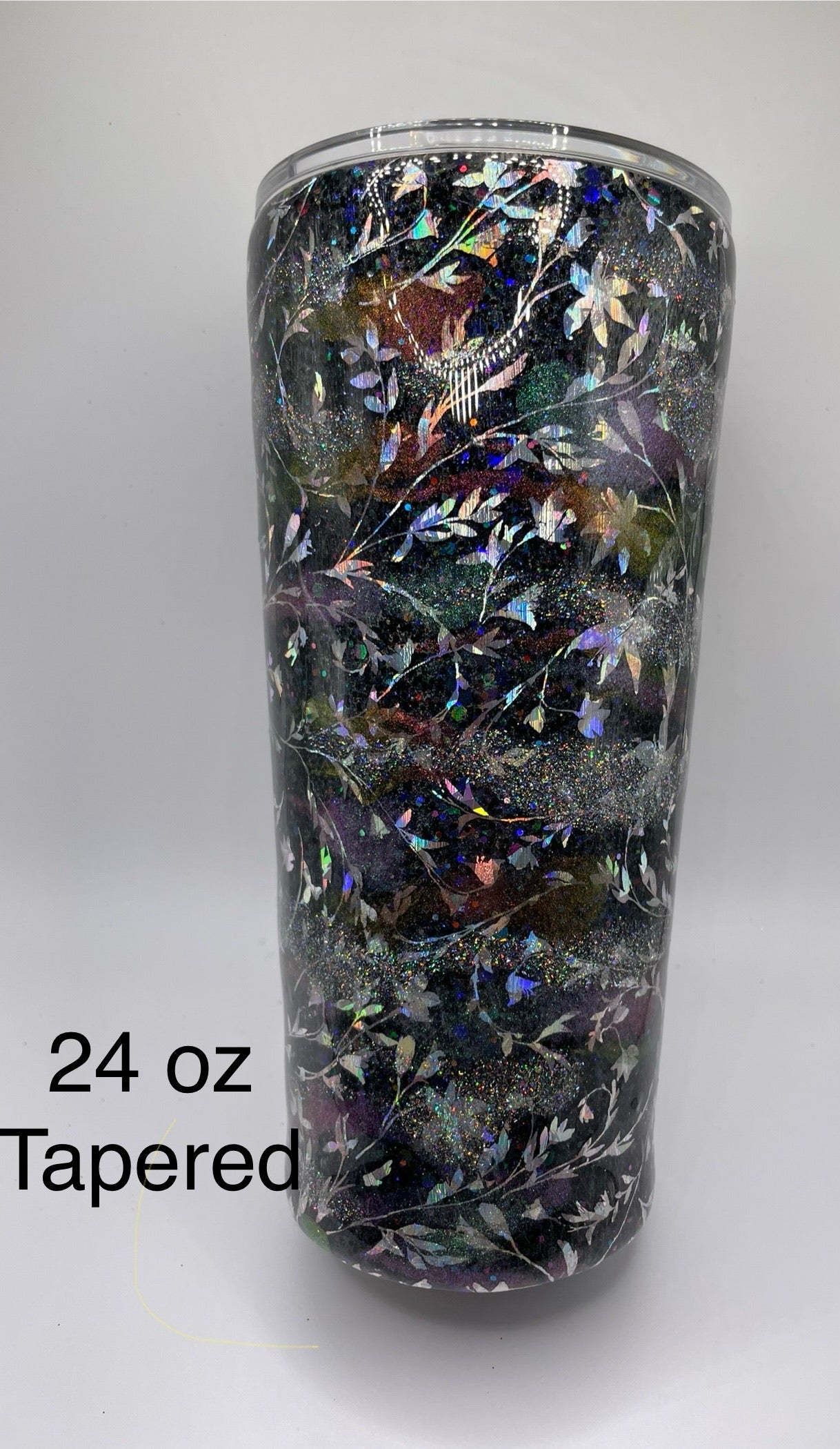 24 Ounce Foil wrapped Tumbler – RONNI CREATES LLC